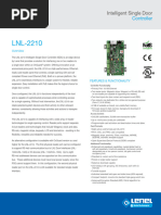 Lenel x2220 | PDF | Computer Data Storage | Input/Output