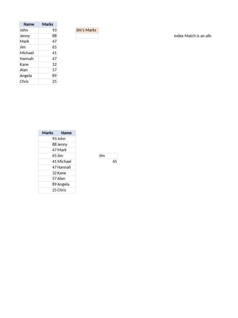 Index Match Examples - Examples | PDF | Publicly Traded Companies Of ...