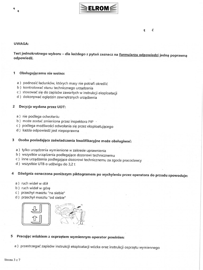 II WJO - Test NR 15 | PDF