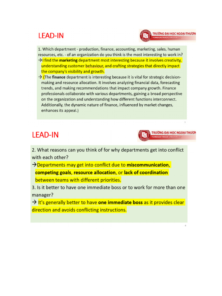 Unit 3 - Company Structure | PDF