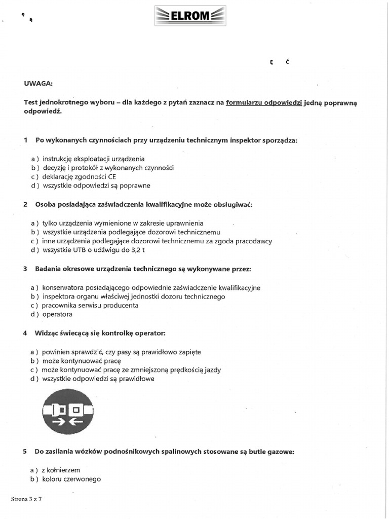 II WJO - Test NR 12 | PDF