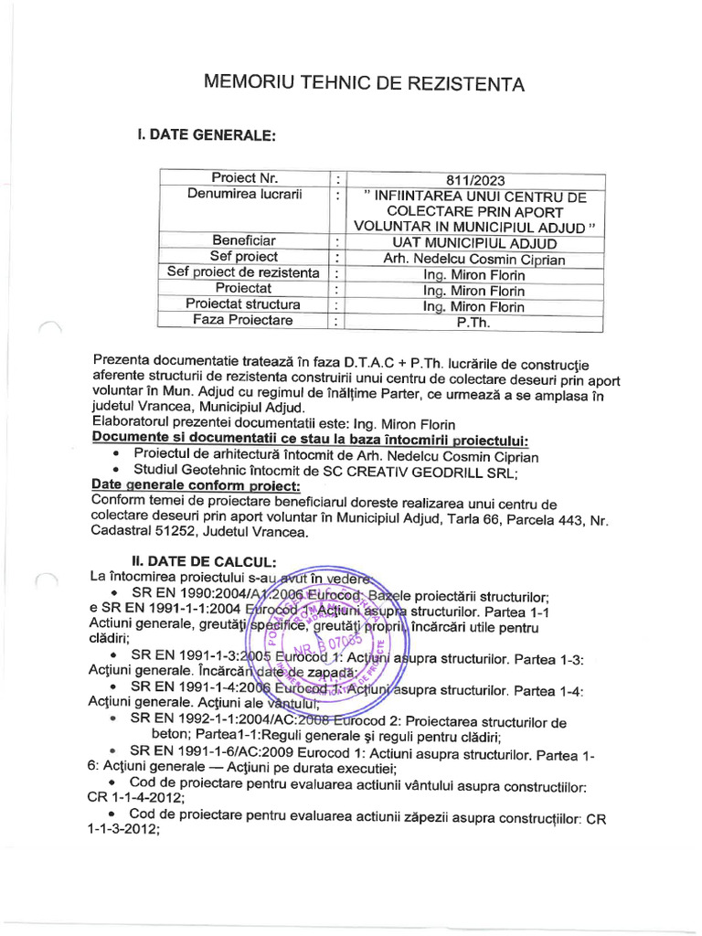 Memoriu Rezistenta CAV | PDF