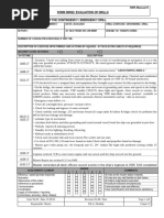 Muster List - Drills | PDF | Firefighting | Fires