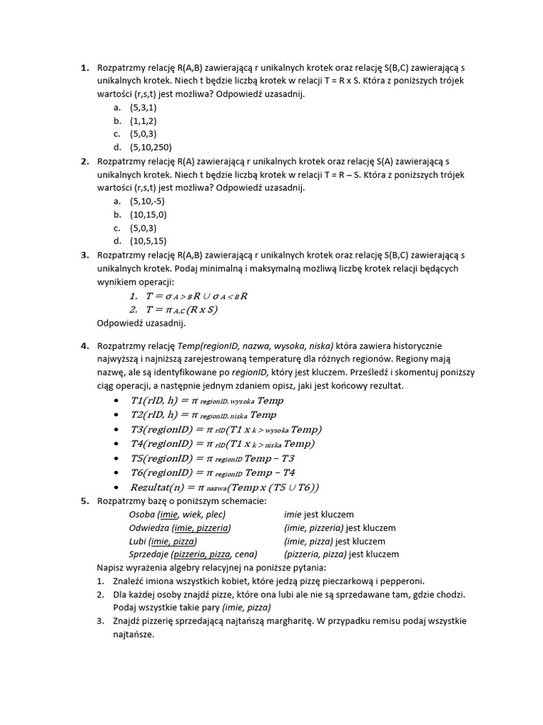 Sprawdzian Bazy Pdf