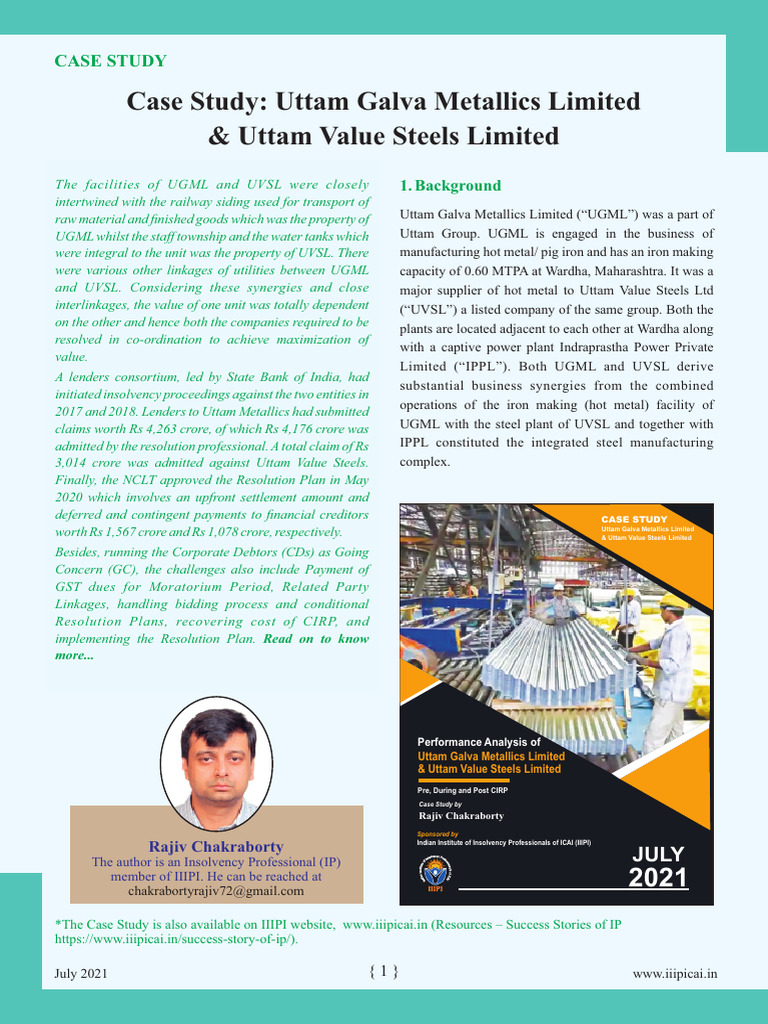 Case Study On Uttam Galva | PDF | Judgment (Law) | Supreme Court Of India