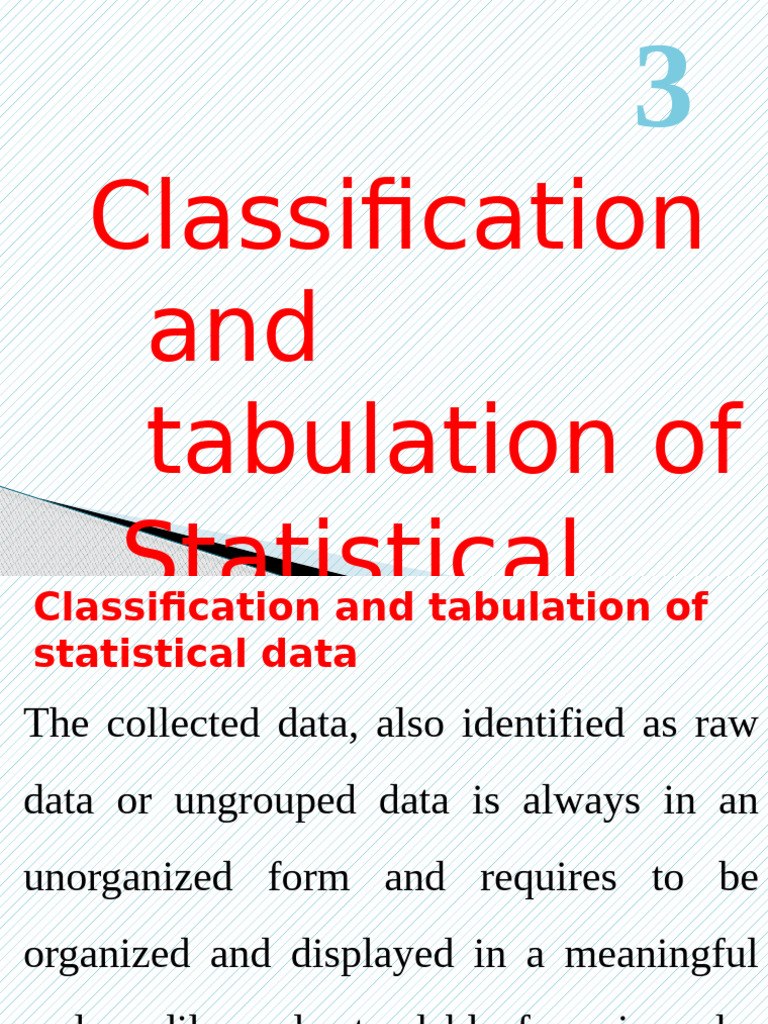 Day 4 - Chapter III (Classification of Data and GFD) | PDF | Probability Distribution ...