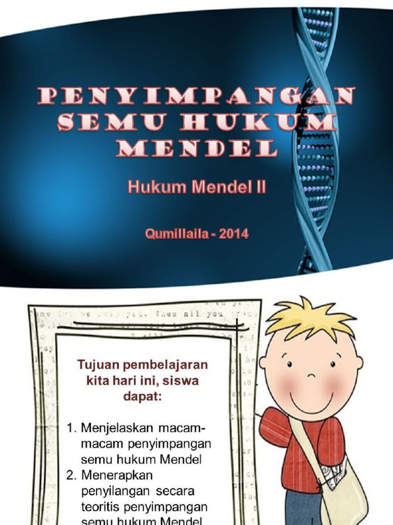 Penyimpangan Semu Hukum Mendel PPT Download | PDF