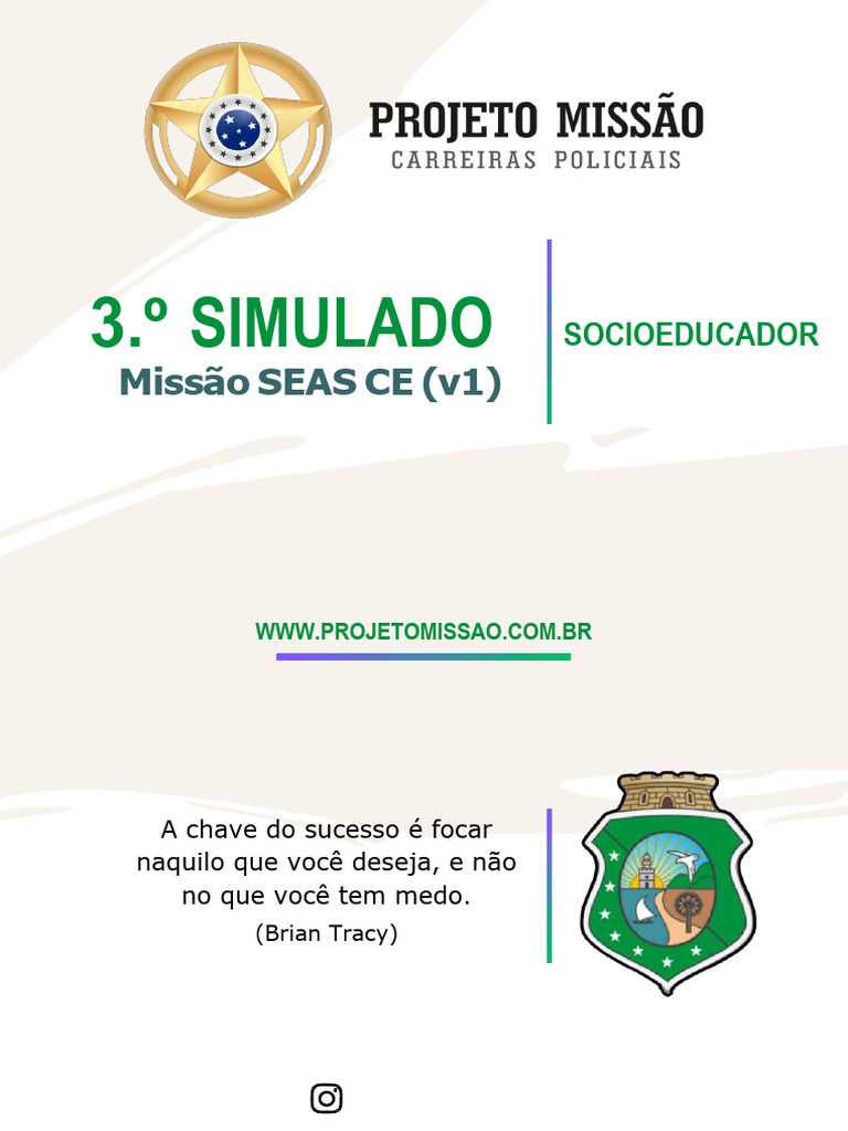 03-Simulado Missao Seas Ce V1 | PDF | Família | Gravidez
