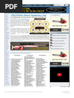 .22 Rimfire Ballistics Overview | PDF | Firearms | Tools