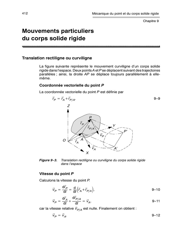 Cours2 Dynamik 3D | PDF
