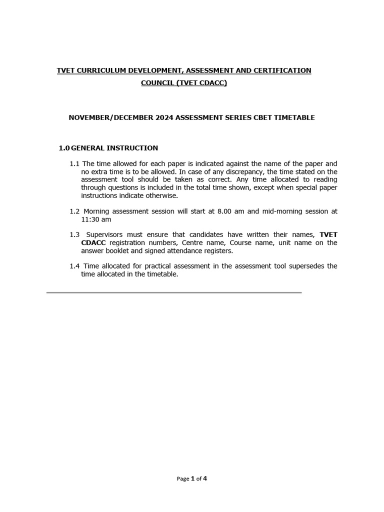 Nov 2024 Practical Cdacc Timetable | PDF | Computers | Technology ...