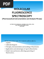 FLUORIMETRY | PDF | Fluorescence | Fluorescence Spectroscopy
