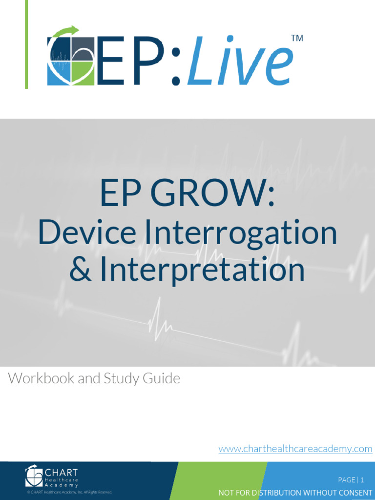Device Interrogation & PBL-STOP Method | PDF | Artificial Cardiac ...