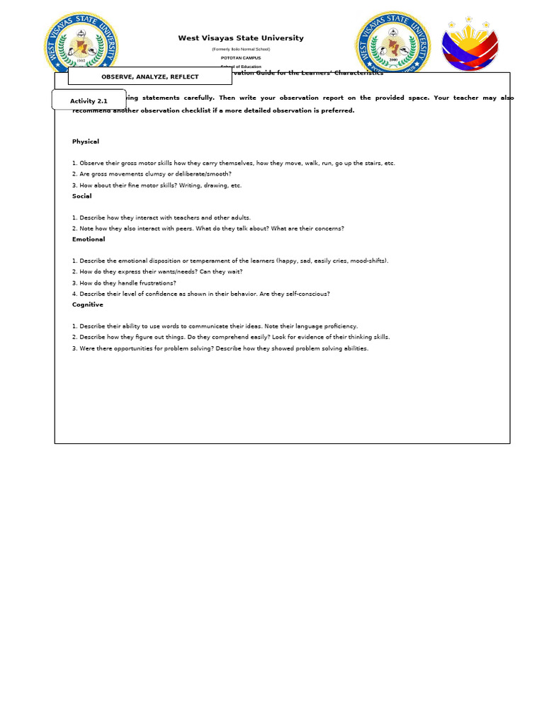 LE-2 | PDF | Learning | Behavior Modification