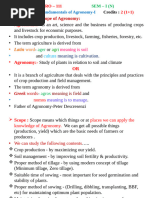 Principles of Agronomy by SR Reddy | PDF | Wellness