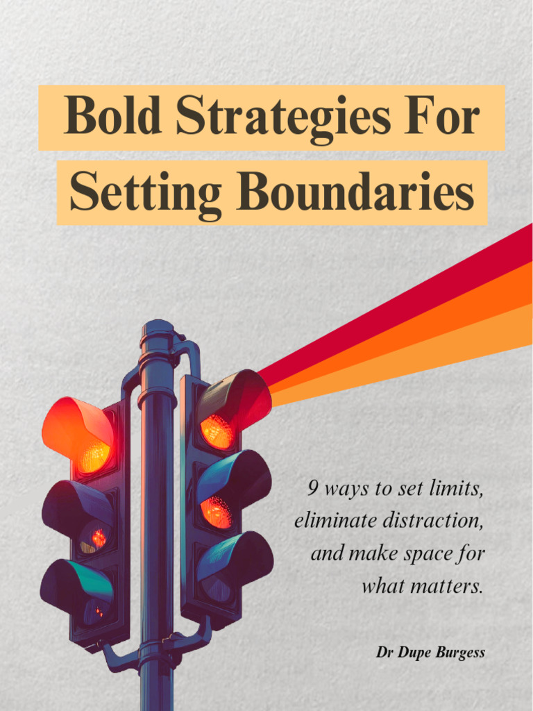 Effective Boundary-Setting Strategies | PDF