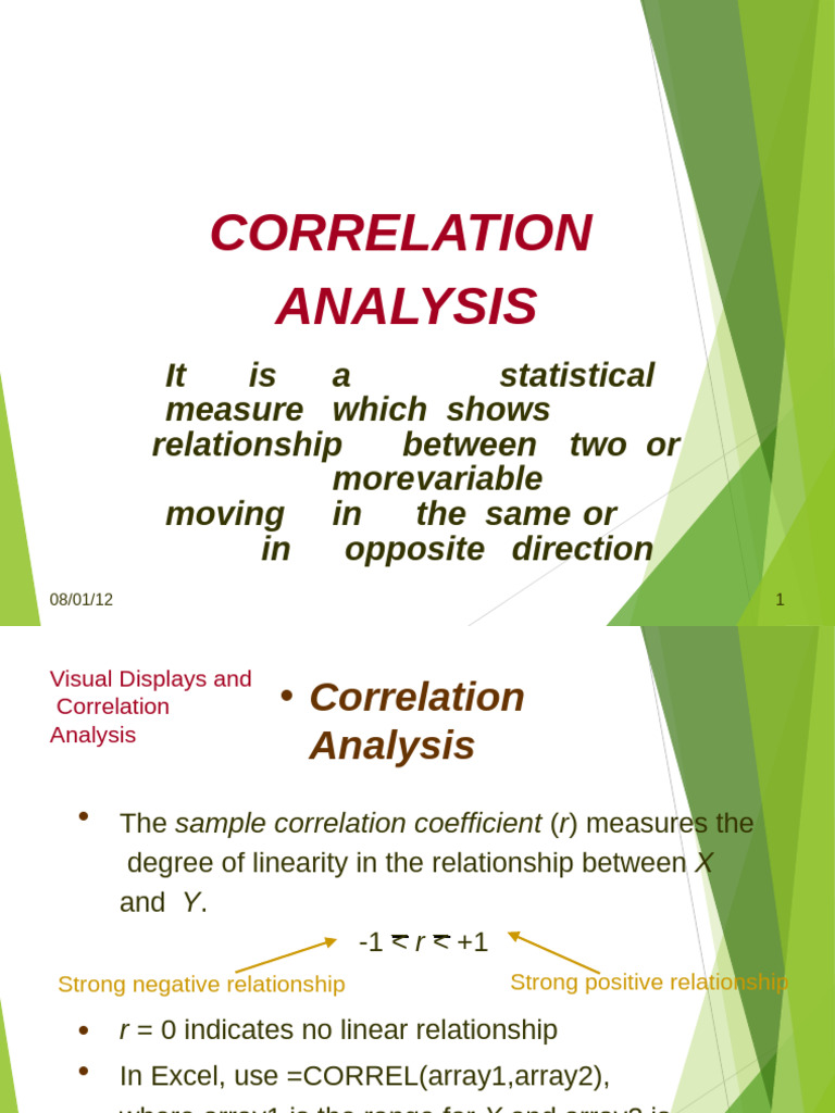 CH 7 Correlation 2 | PDF | Statistical Analysis | Teaching Mathematics
