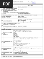 Baltic Exchange Questionnaire | PDF