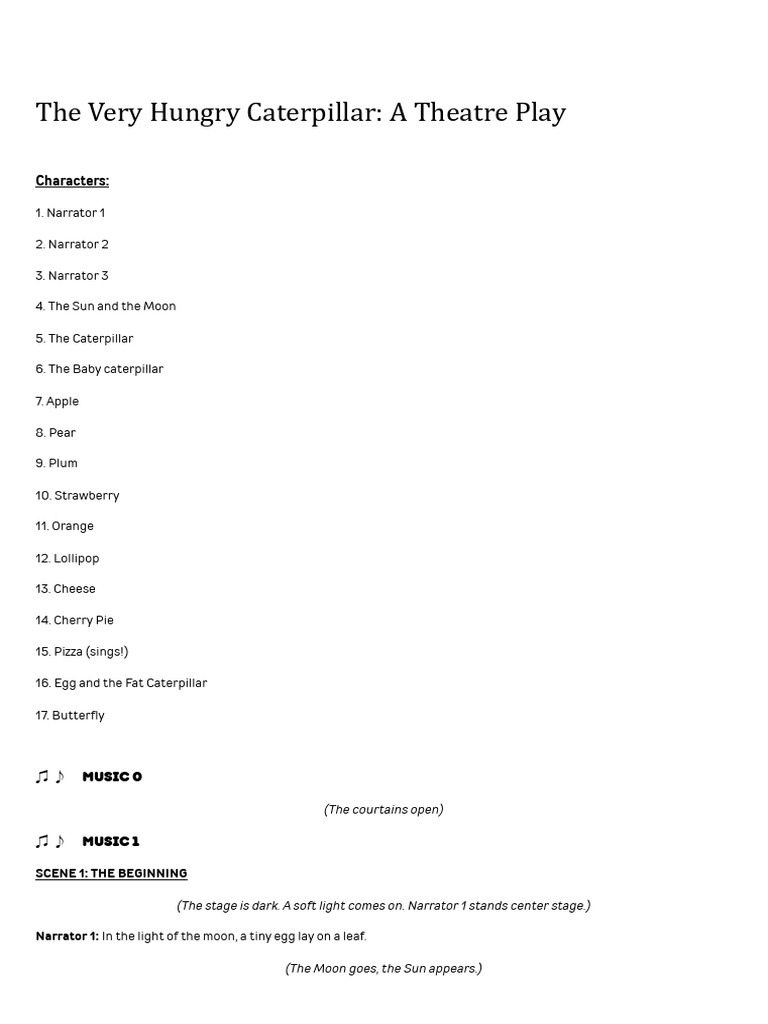 The Very Hungry Caterpillar | PDF | Pupa | Butterfly