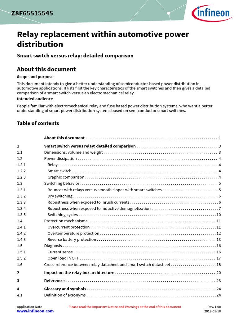 Infineon-Relay Replacement Within Automotive Power distribution ...