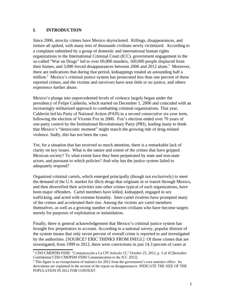 MEXICO---Introduction-and-contect-and-history | PDF | International ...