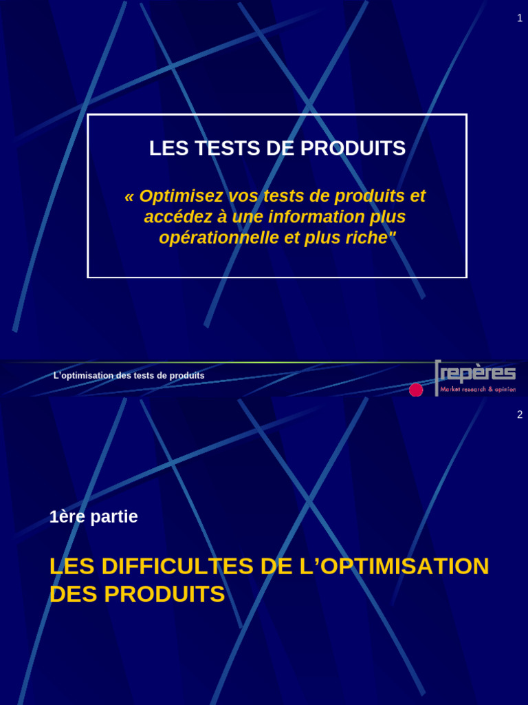Test De Produit