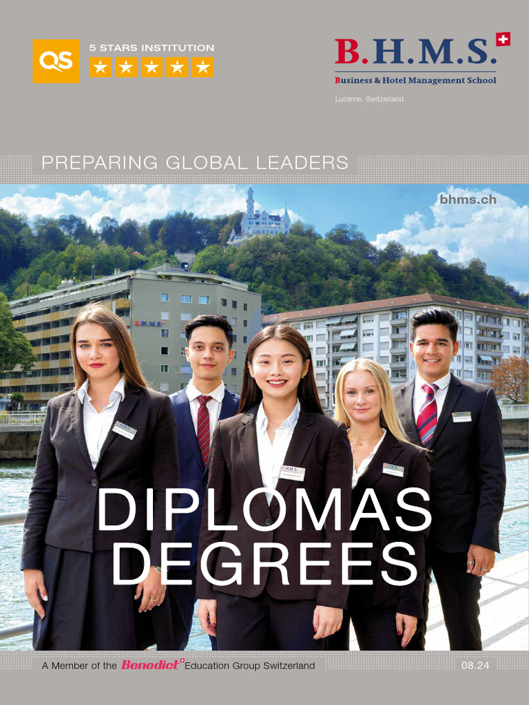 August 2024 BHMS - Diploma Degrees - Brochure | PDF | Academic Degree | Master Of Business ...