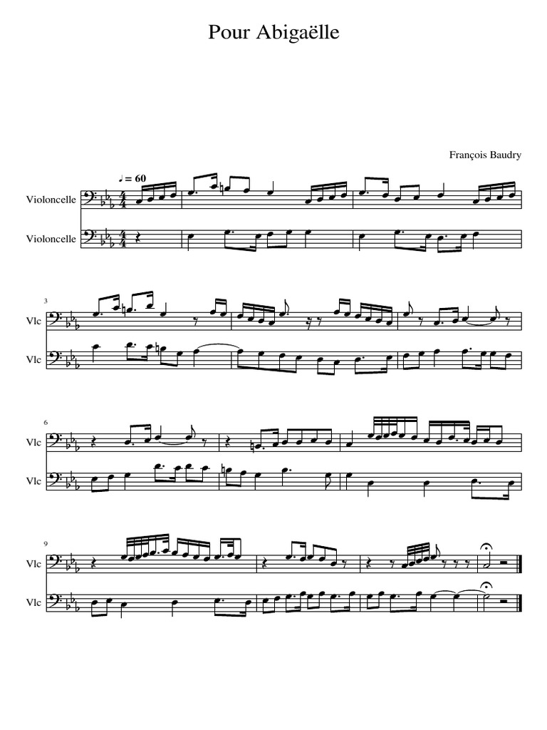 Pour Abigaëlle | PDF