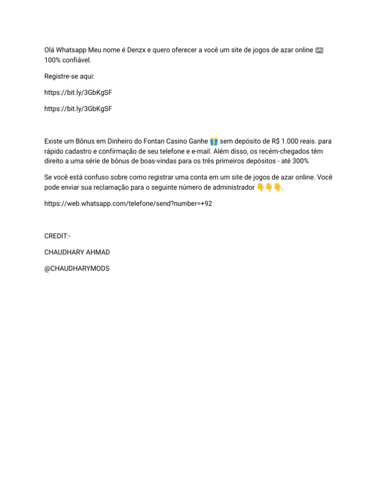 Chudhary Mods Ban Text | PDF
