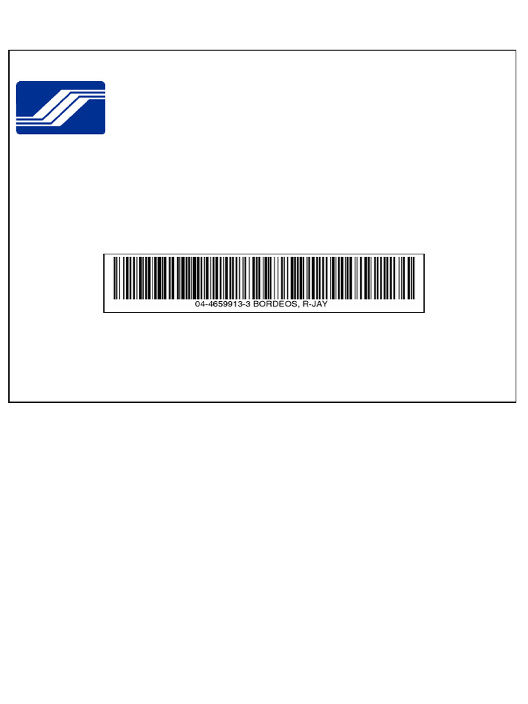 SS - Number - Slip BORDEOS, R-JAY | PDF