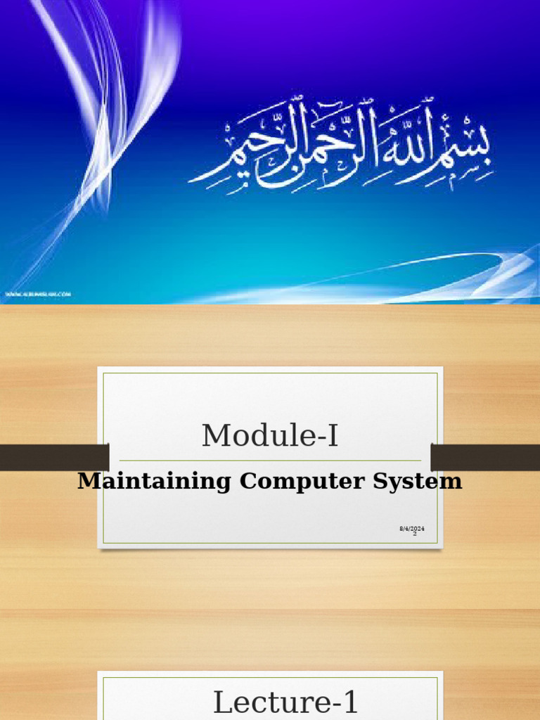 Lecture 1 | PDF | Computer Hardware | Computer Data Storage Lecture 1 | PDF | Computer Hardware | Computer Data Storage