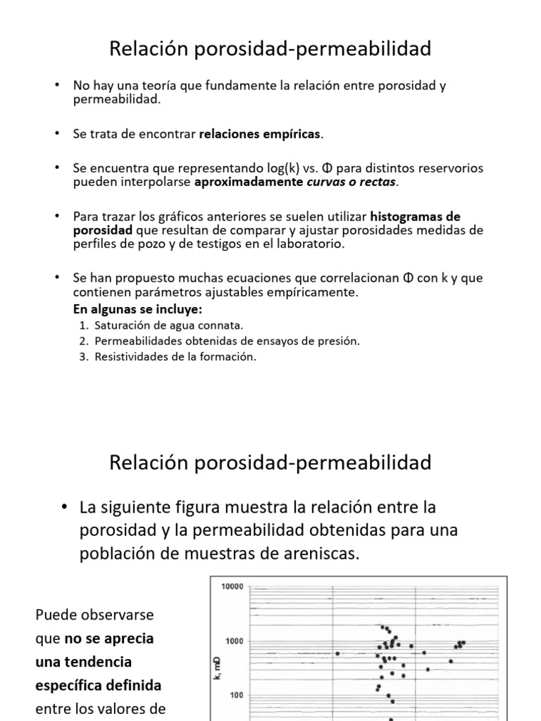 9 Relacion Poro-Perm | PDF
