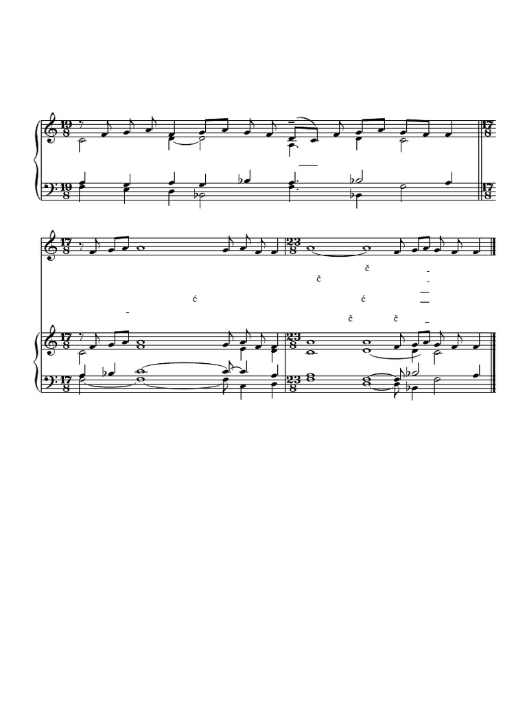 Aleluja - Velika Subota F | PDF