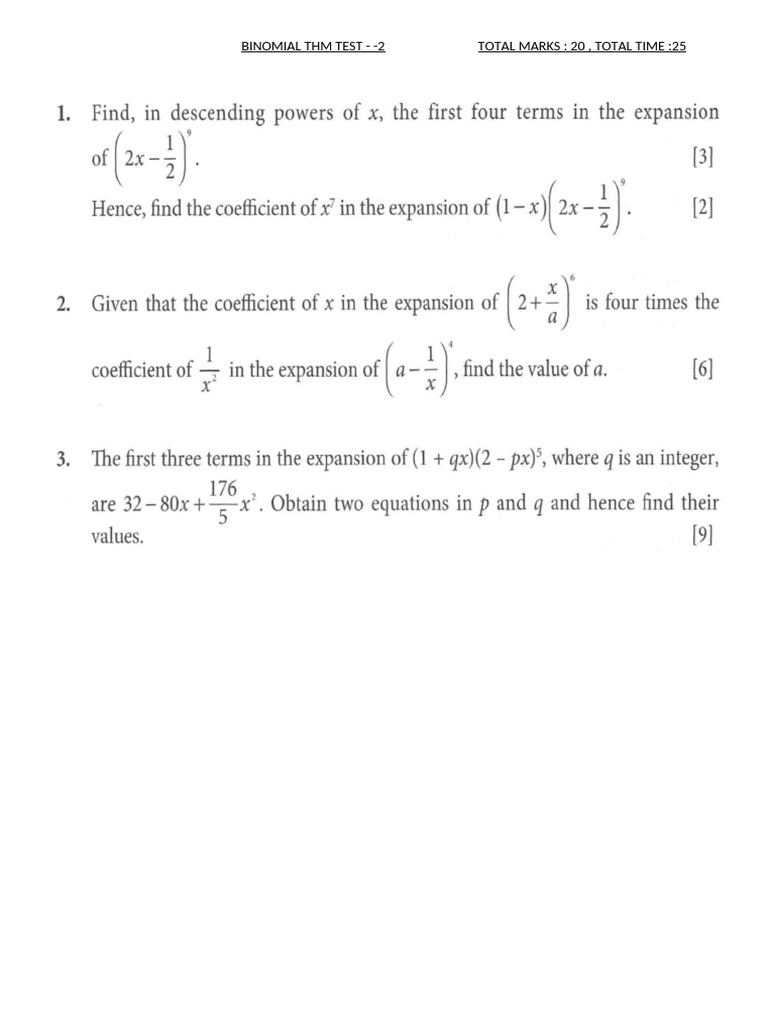 Binomial Test -2 | PDF