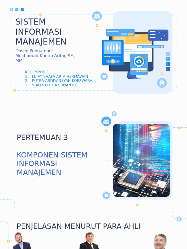 Komponen Sistem Informasi Manajemen | PDF | Game & Aktivitas | Teknologi & Rekayasa