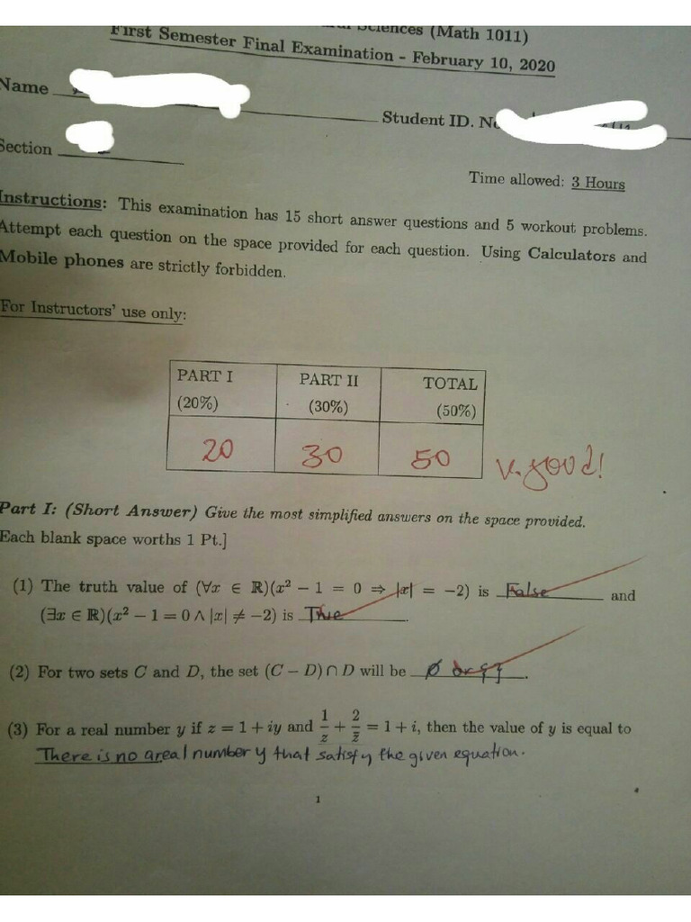 AAU -FINAL EXAM WITH PERFECT ANSWER-Copy (1) | PDF