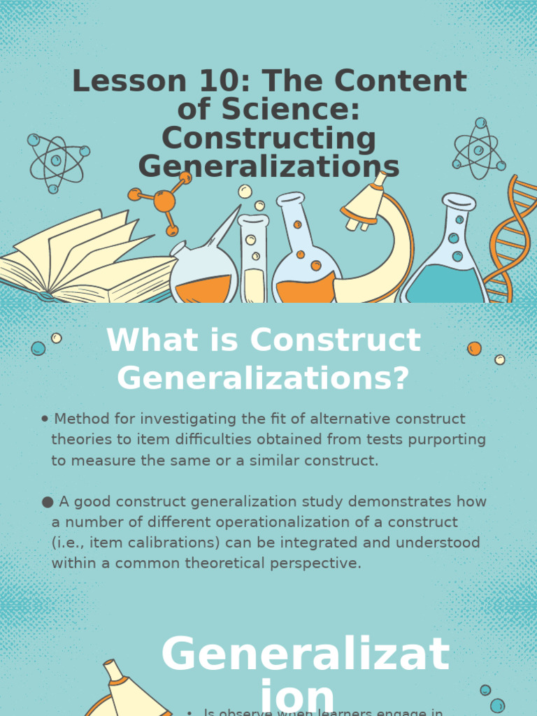 Science Report Construct | PDF | Learning | Cognitive Psychology