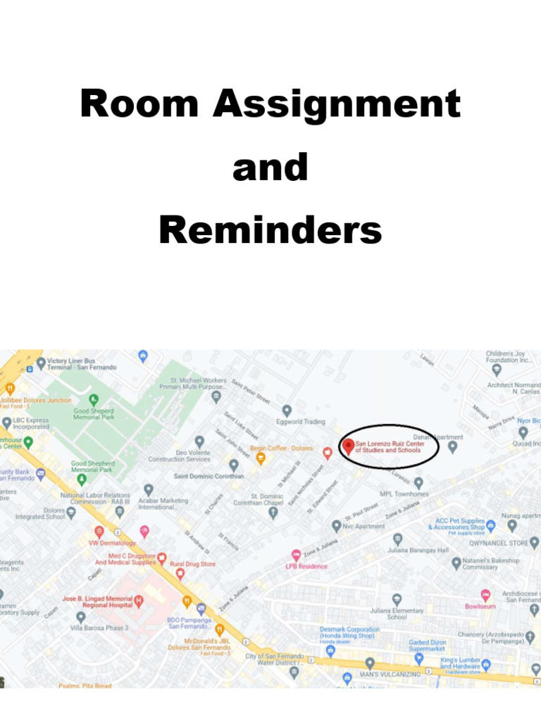 CPA Exam Room Assignments 2024 | PDF | Qualifications