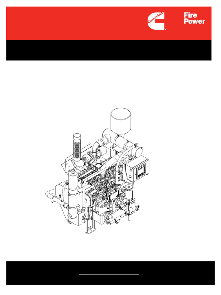 o&m Fire Pump Cummins | PDF | Heat Exchanger | Engines