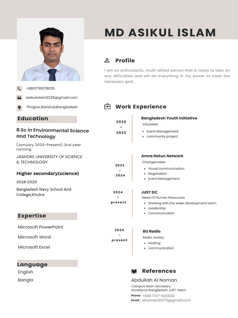 ASHIK CV | PDF | Microsoft