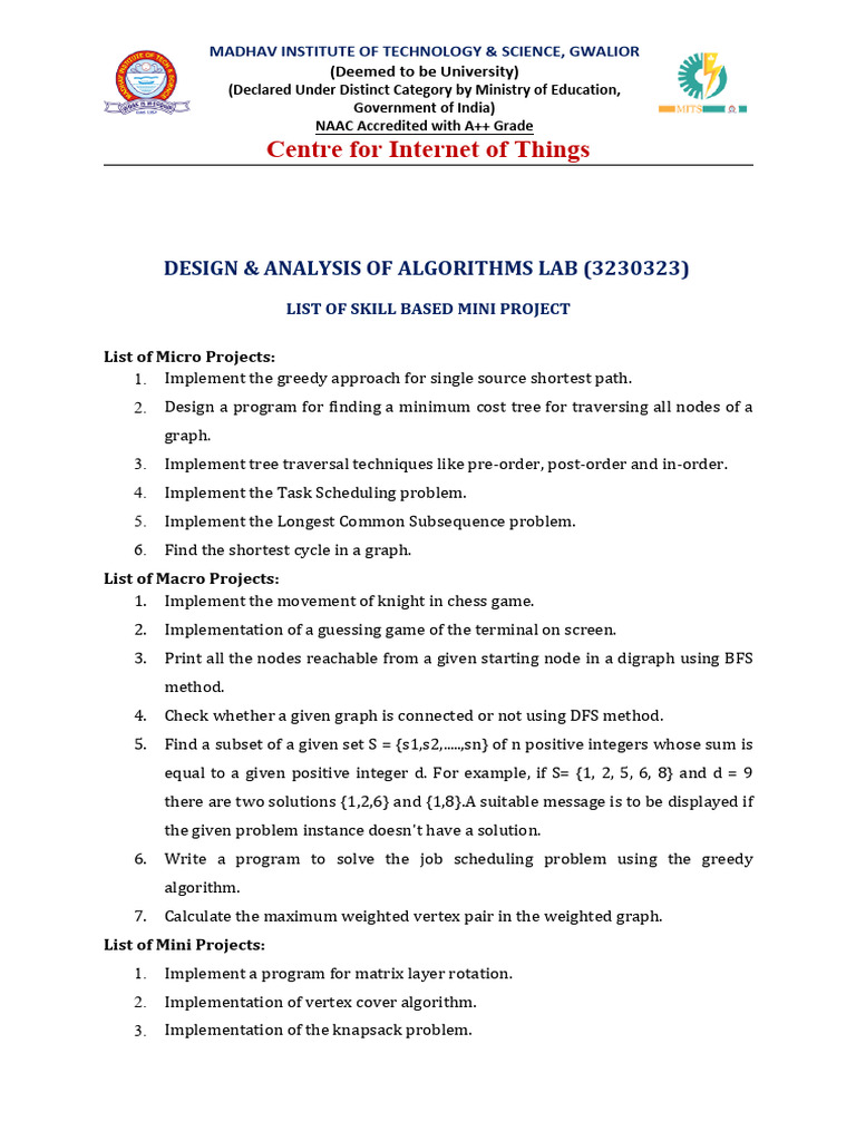 SKILL BASED MINI PROJECT | PDF | Databases | Theoretical Computer Science