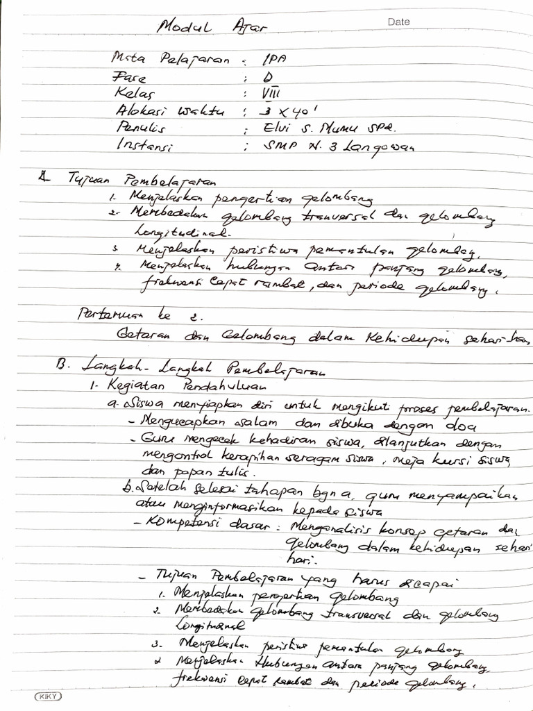 Modul ajar IPA (2) | PDF