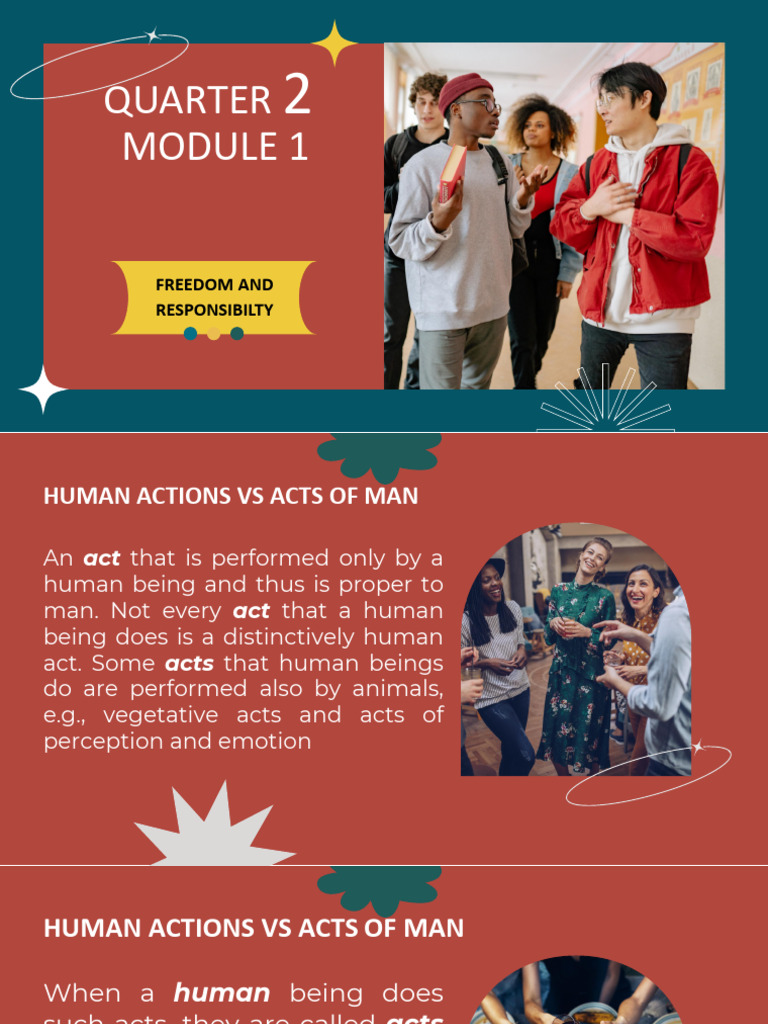 m1 Freedom and Responsibility | PDF | Reason | Morality