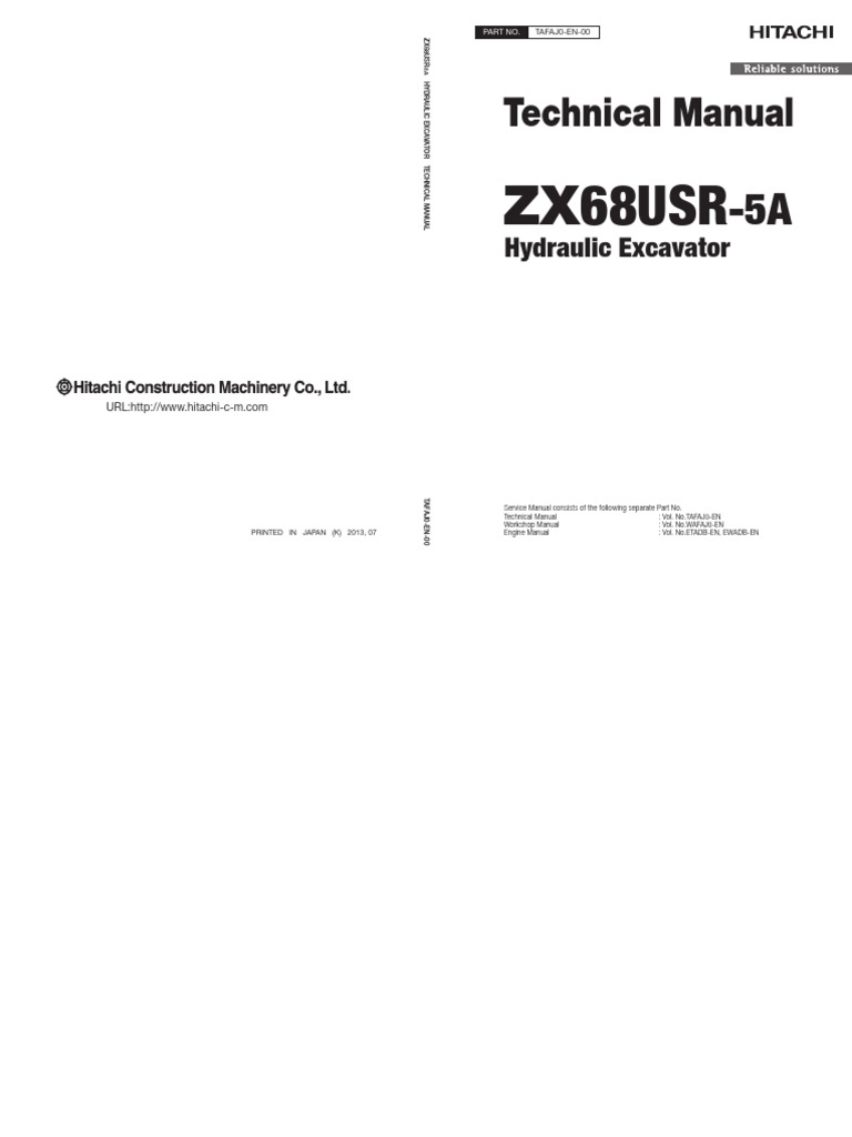 Technical Manual Zx68usr | PDF | Safety