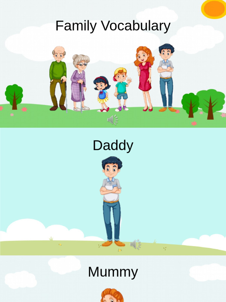 Family Vocabulary | PDF