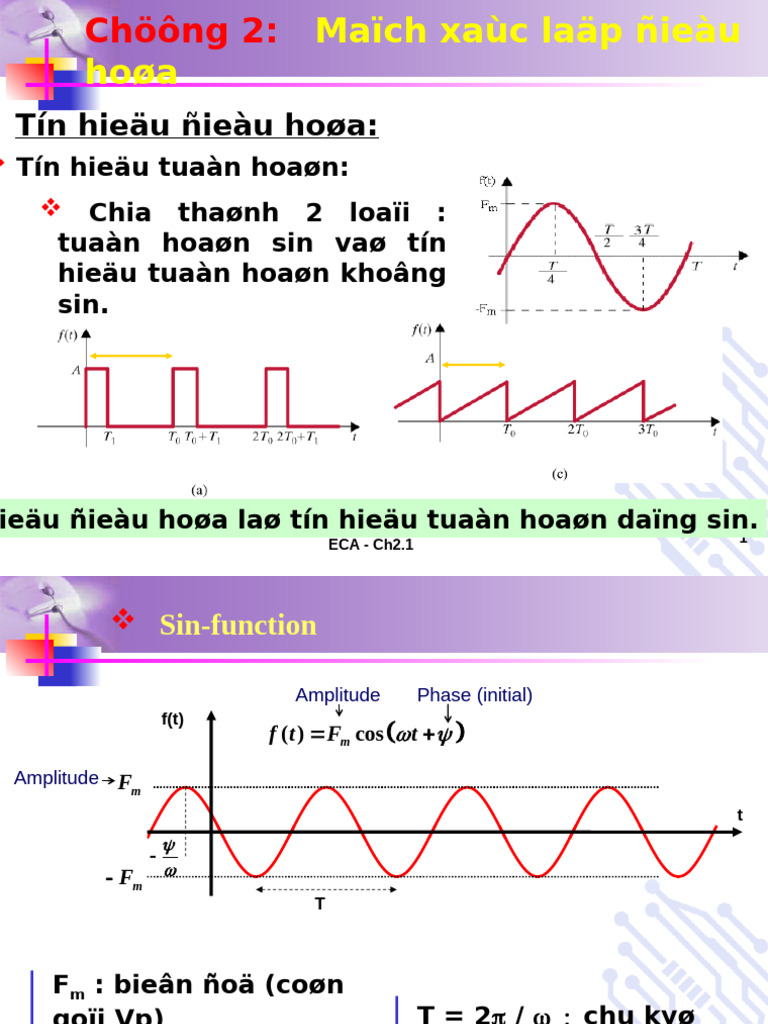 ECA - ch2 - 1&2&3 Phasor Domain | PDF