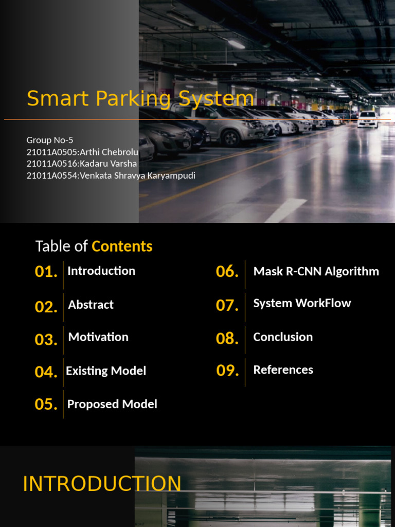 Smart Parking System | PDF | Parking | Image Segmentation