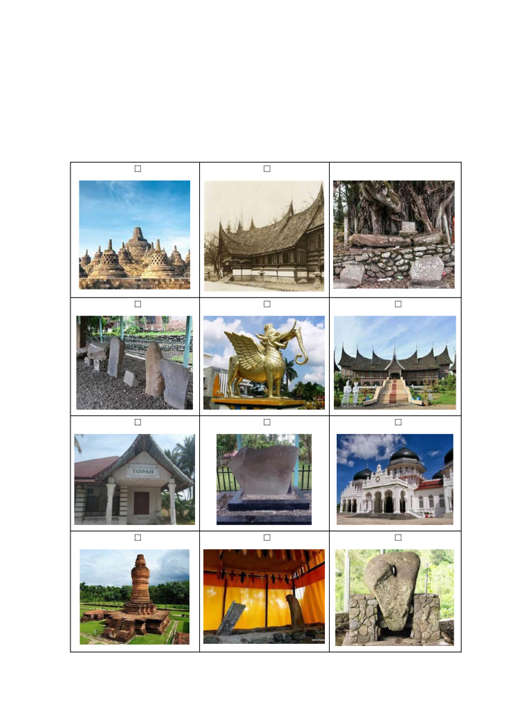 LKPD Mulok Fase C Keminangkabauan - Peninggalan Sejarah Minang | PDF