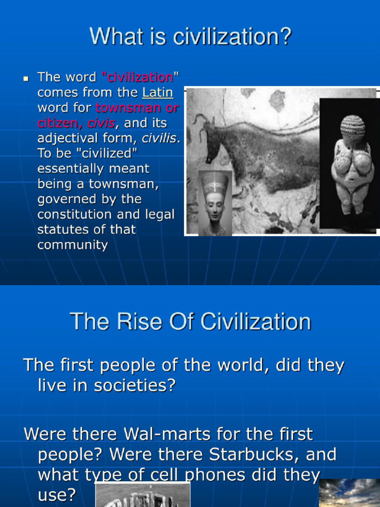 Civilization | PDF
