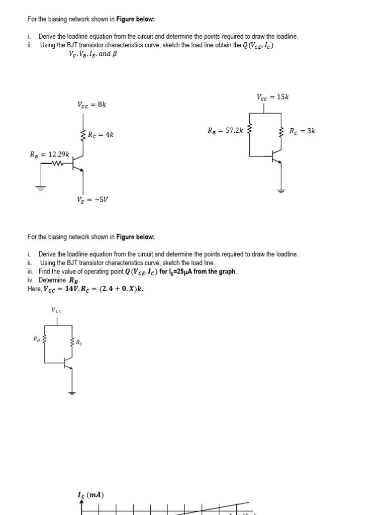 BJT_Q4_practice_problems | PDF | Bipolar Junction Transistor ...